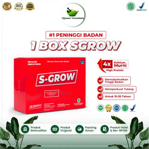Jual S-GROW Susu Kalsium Murni ( High Calcium High Protein ) untuk ...