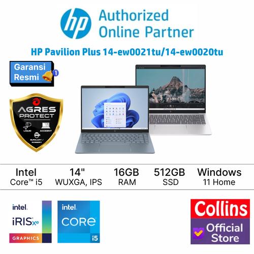 Promo HP Pavilion Plus 14-ew0021tu/14-ew0020tu i5-1335U 16G 512G 14" W11 OHS Cicil 0% 3x ...