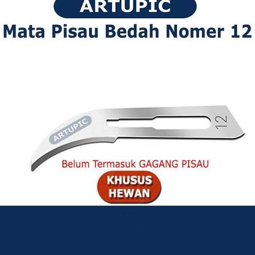 Jual Mata Pisau Bedah HEWAN Nomer 12 Surgical Blade Bisturi Scalpel ...