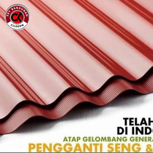Jual Atap PVC Gelombang Pengganti Asbes - PVC 2.1 M - Kab. Serang - MEI ...