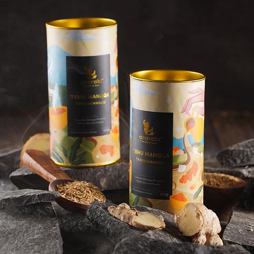Jual Acaraki Temu Mangga 100 gram / Coarse Ground Powder Temu Mangga ...