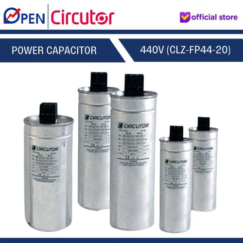 Jual POWER CAPACITOR/KAPASITOR CYLINDRAL CIRCUTOR TYPE 440V (CLZ-FP44 ...