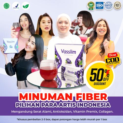 Jual Vasslim Fiber Drink Diet Pelangsing Badan Penurun Berat Badan ...