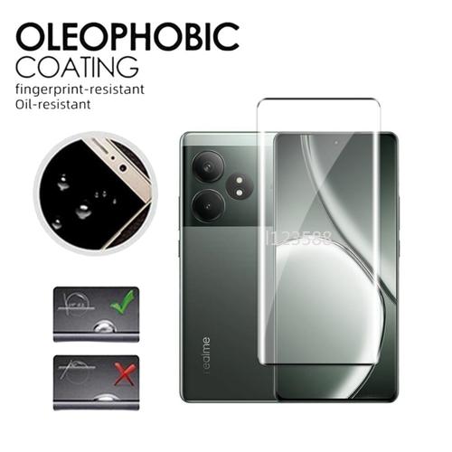 Promo Tempered Glass Realme Gt 6 Anti Gores Kaca Uv Liquid Full Curved ...