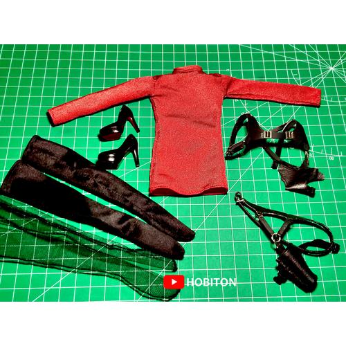 Jual Ada Wong Resident Evil 4 Dress Set 1/6 Scale Custom Kitbash for ...