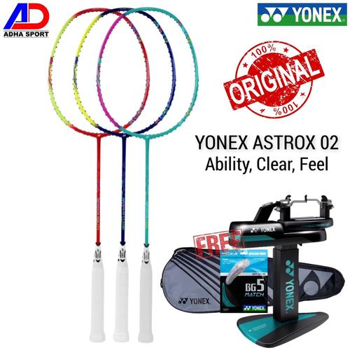 Promo Y Astrox 02 Ability / Clear / Feel Raket Badminton Bulutangkis ...