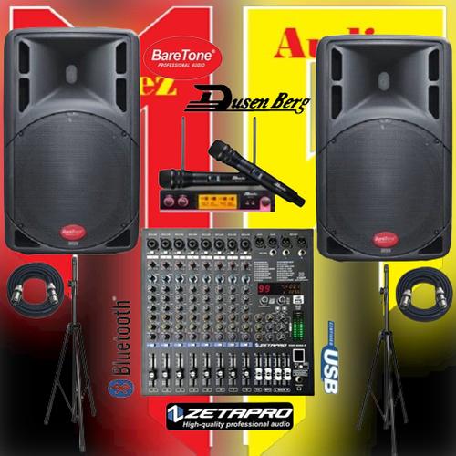 Jual PAKET SOUND SYSTEM INDOOR OUTDOOR SPEAKER AKTIF 15 INCH - Jakarta ...