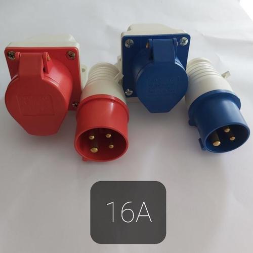 Jual Terbaru Socket Plug 16A / 3 Pin / 4 Pin / 5 Pin / Mounting 16A ...