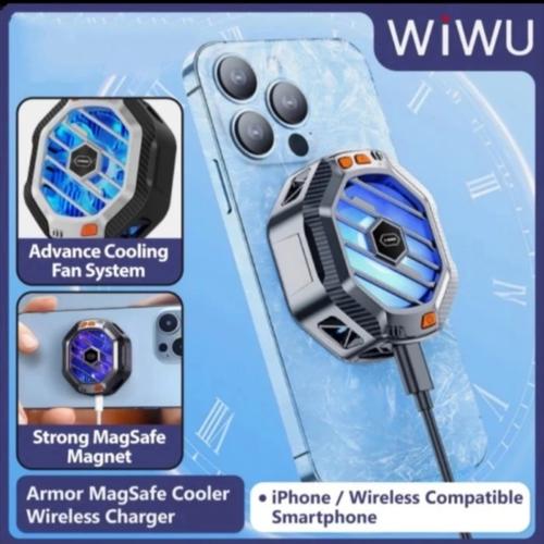 Jual Fan Cooler WiWU Armor Magsafe Wireless Charger Magnetic Cooler ...