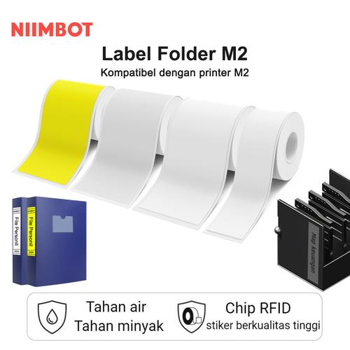Jual NIIMBOT M2 Kertas Label Folder, Stiker Samping Kotak File Aset ...