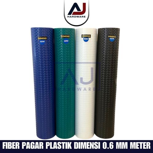 Jual Penutup Pagar Rumah Fiber Dimensi Plastik Penutup Serbaguna 0.6MM ...
