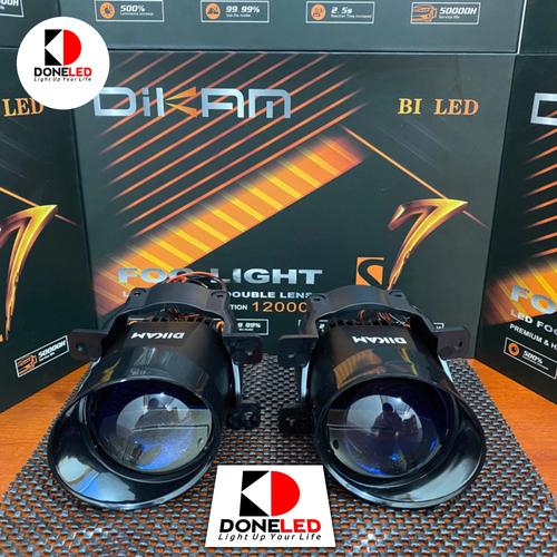 Jual FOGLAMP DIKAM S7 3 INCH 3 COLOR & PUTIH PNP HONDA TOYOTA DLL ...