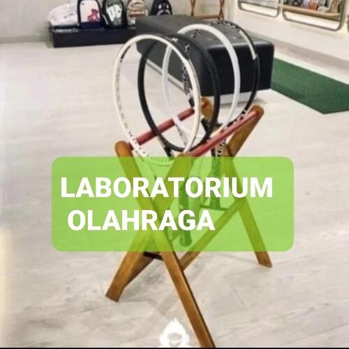 Jual RAK DISPLAY RAK PENYIMPANAN RAKET TENIS BADMINTON KAYU - Kota ...