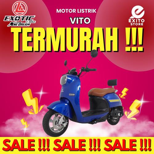 Jual Motor Listrik Exotic VITO Garansi Resmi by Pacific - Merah - Kota ...