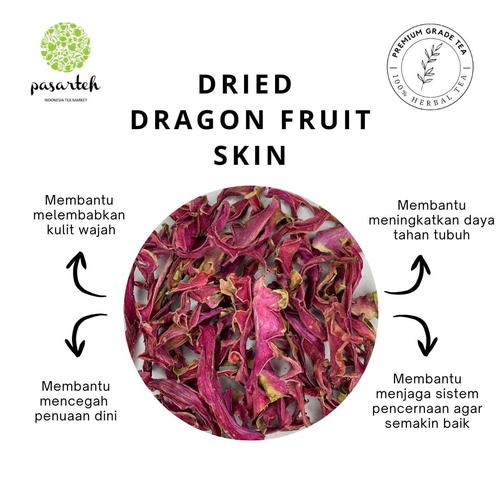 Jual [Pasarteh] Premium Dried Dragon Fruit Skin | Kulit Buah Naga Kering - Jakarta Selatan ...