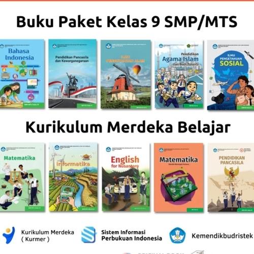 Jual Buku Paket Siswa Pelajaran Kelas 9 SMP/MTs Kurikulum Merdeka ...
