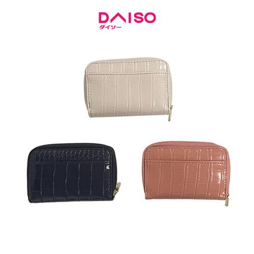 Jual Daiso Wallet -Crocodile pattern design- - Orange - Jakarta Selatan ...