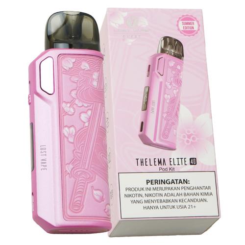 Promo Pod Vape Thelema Elite 40 Kit 40W 1400Mah Sakura Samurai By Lost ...