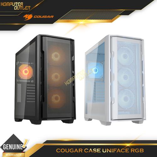 Jual Cougar Uniface RGB Mid Tower Casing Komputer Case with Type-C Usb ...