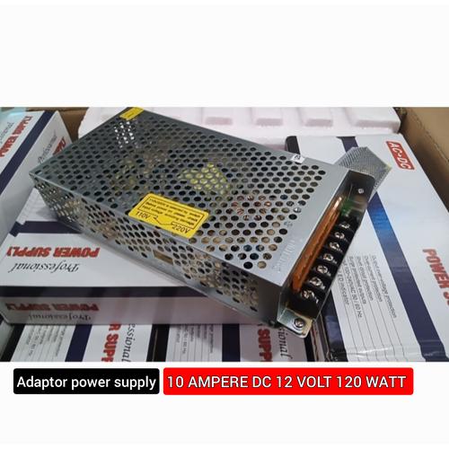 Jual Adaptor power supply psu Travo Jaring 10 amper 12Volt DC 120 Watt - Kota Bandung - shalma ...