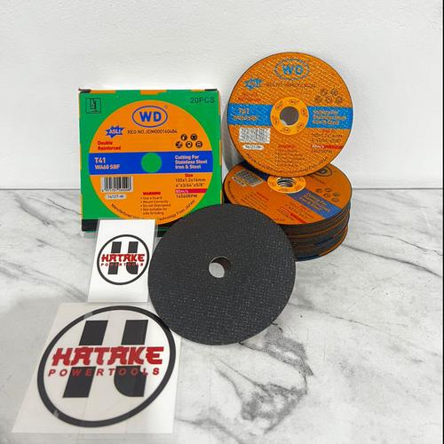 Jual WD Cutting Wheel / Batu Potong WD 4" x 1,2 mm-1 BOX 20PCS - Kota ...