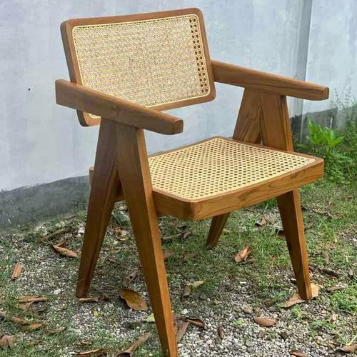 Promo Dining chairs rattan retro garden home Rattan nordic cafe kursi ...