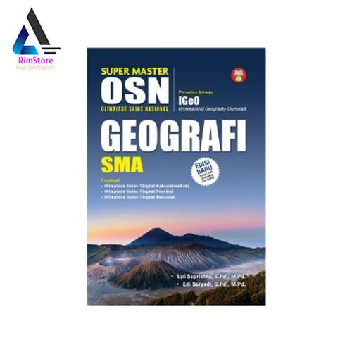 Jual BUKU SUPER MASTER OSN (OLIMPIADE SAINS NASIONAL) GEOGRAFI SMA - YRAMA WIDYA - Jakarta Timur ...