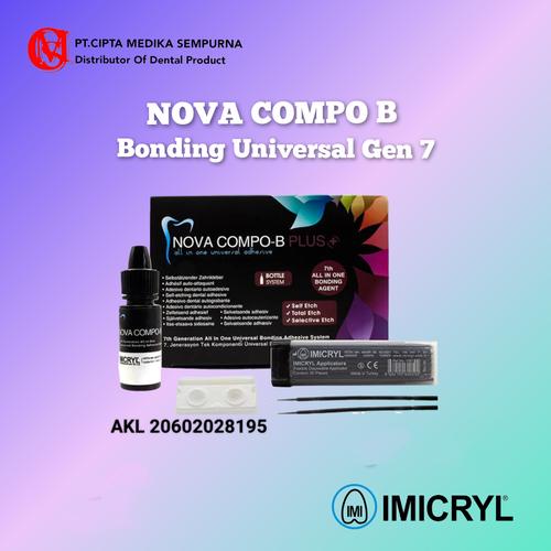 Jual Bonding Dental Universal Kit IMICRYL Nova Compo B 5ml - Kota Bandung - Talaga Dental ...