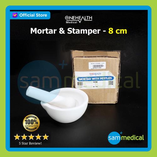 Jual Mortar & Stamper / Pestle Lumpang Alat Penumbuk Obat / Pengerus ...