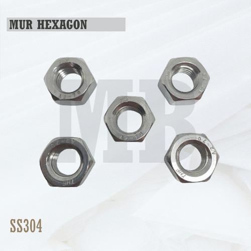 Jual SS304 Mur M30 / Mur Stainless M30 / Hex Nut M30 SUS304 / A2-70 ...