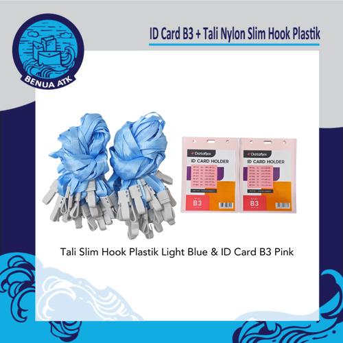 Promo Bundling ID Card B3 + Tali Nylon Slim Hook Plastik [CBT-NYLK ...