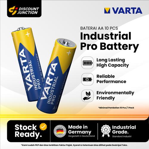 Jual VARTA Professional AA Battery alkaline Baterai Made in German ...
