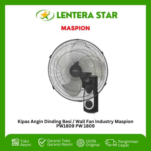 Jual Kipas Angin Dinding Besi / Wall Fan Industry Maspion PW1809 PW ...