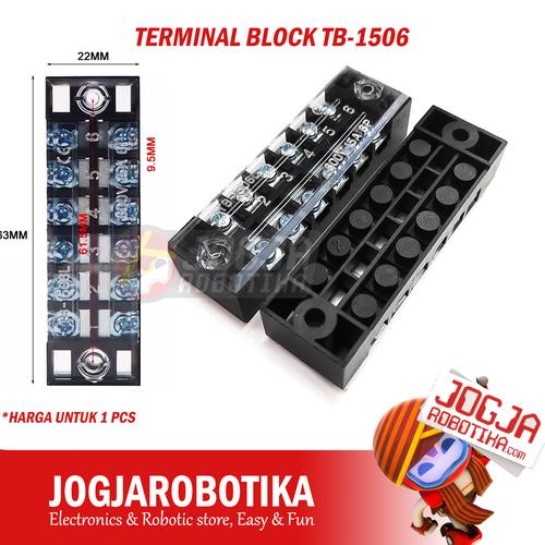 Jual Terminal Block Blok 600V 25A TB-1506 TB-2504 TB-2506 TB-2512 - TB-1506 - Kab. Sleman ...