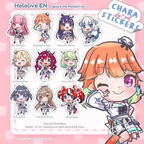 Jual Hololive EN Connect the World Idol Costume Die Cut Sticker - Ina ...