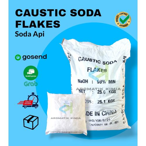 Jual Soda Api||Caustic Soda||NaOH||Natrium Hydroxide 1 Kg - Kab ...