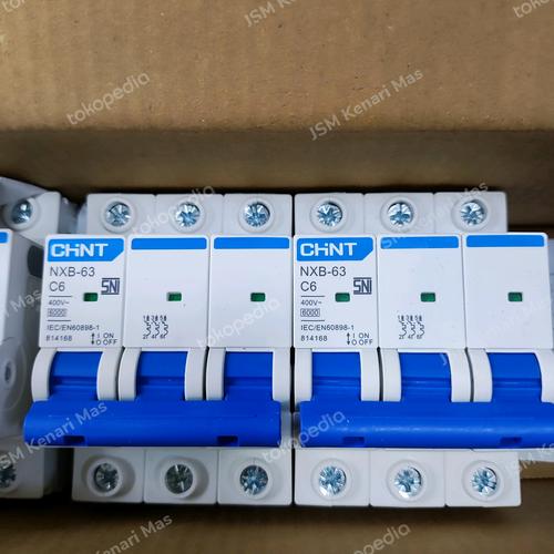 Jual MCB CHINT 3 Phase 6A - 10A - 16A - 20A - 25A - 32A - 40A SNI 6KA - 10 A - Jakarta Pusat ...
