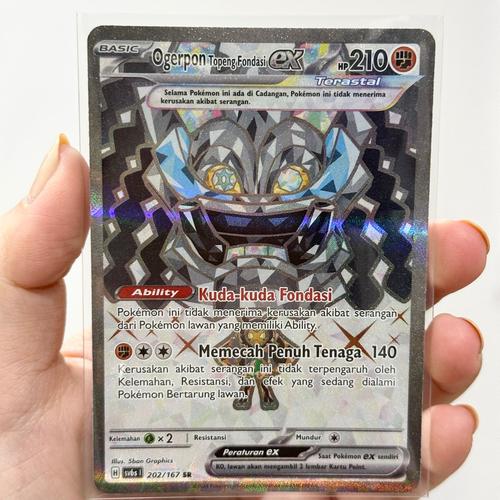 Jual Kartu Pokemon Indonesia - Topeng Transfigurasi - Ogerpon Topeng ...