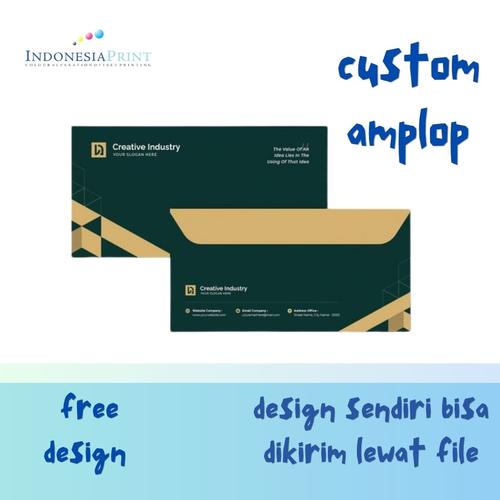 Jual CUSTOM AMPLOP SURAT FREE DESIGN MATARAM LOMBOK - 1 BOX - Kota ...