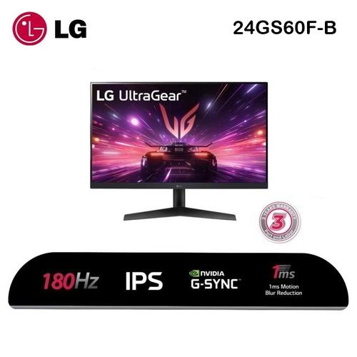 Jual LED LG ULTRAGEAR 24GS60F-B 23,8 INCH IPS 180HZ 1MS FULL HD GAMING ...