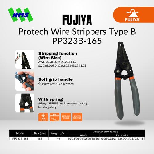 Promo Tang Striping FUJIYA PP323B-165 Protech Wire Strippers Type B Japan - Jakarta Barat ...