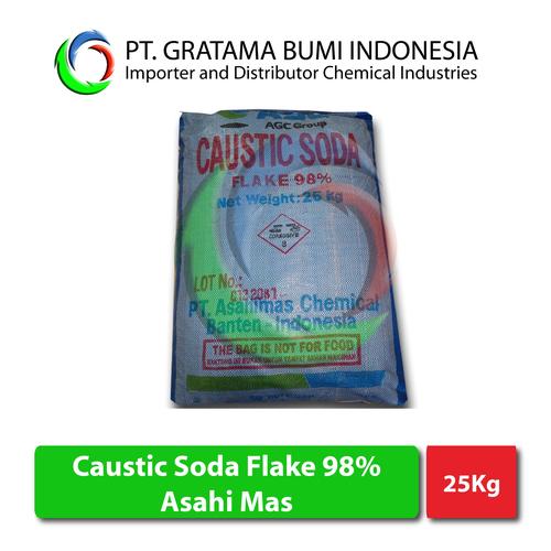 Jual Caustic Soda Flake 98% Asahi - Naoh Lokal - Soda Api Asahi 1 KG - Jakarta Barat - Bos Kimia ...