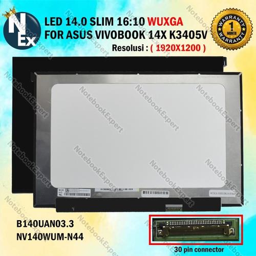 Jual LCD LED Asus Vivobook A1405 A1405Z N140JCA-ELK NV140WUM-N44 WUXGA ...