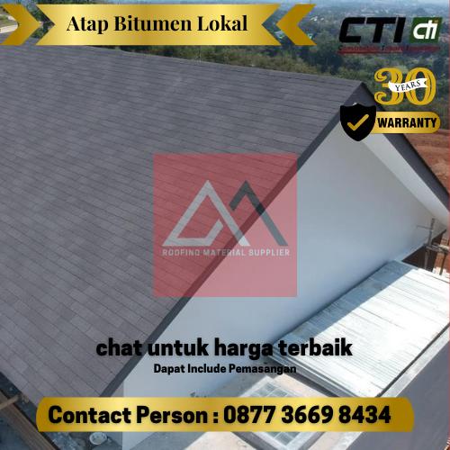 Jual Genteng Atap Aspal Bitumen Lokal CTI CT3 - Black - Kota Depok - AA ...