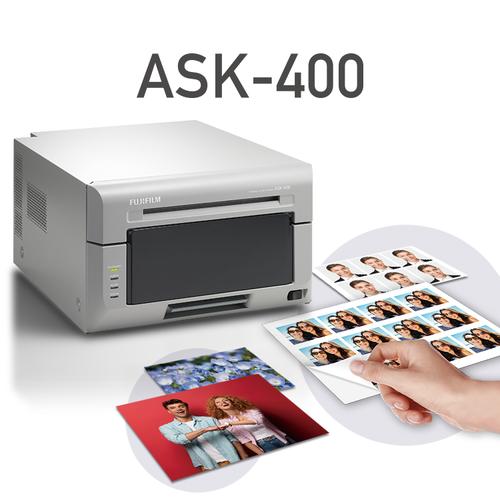 Jual FujiFilm Thermal Photo Printer ASK-400 Printer Free 2 Pcs Paper ...