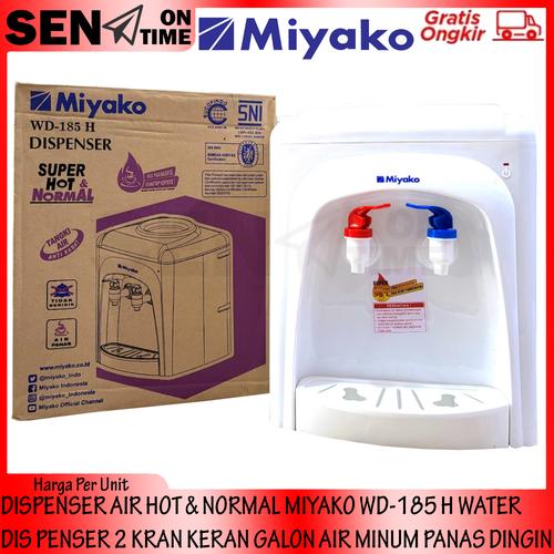 Jual DISPENSER AIR MIYAKO WD-185 H DISFENSER GALON ATAS FILTER SUPER ...