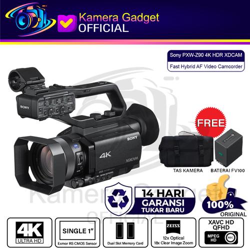 Promo Sony PXW-Z90 4K HDR XDCAM with Fast Hybrid AF Video Camcorder Z 90 Original Cicil 0% 3x ...