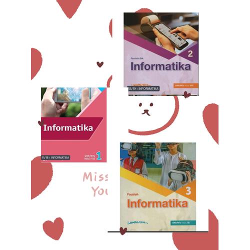 Jual INFORMATIKA KELAS 7 8 9 SMP KURIKULUM MERDEKA YUDHISTIRA ...