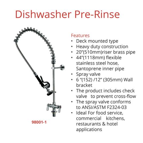 Jual pre - rinse unit 98001-1 / kitchen sink spray air - Jakarta Timur ...