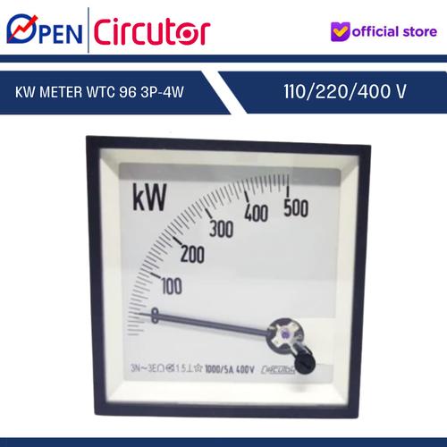 Jual KW METER WTC 96 3P-4W CIRCUTOR - WTC 96 400V - Jakarta Pusat ...